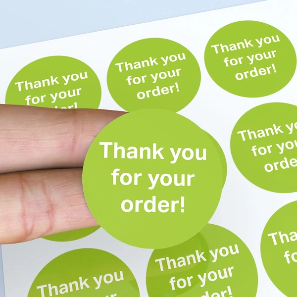 Circle Sticker Printing - Fast Turnaround | CMYK Printers