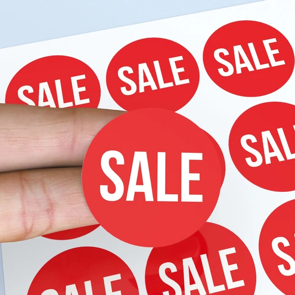 Circle Sticker Printing - Fast Turnaround | CMYK Printers