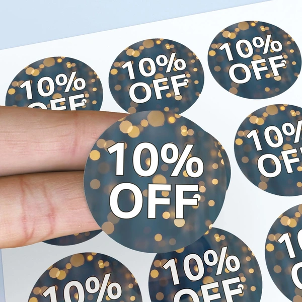 Circle Sticker Printing - Fast Turnaround | CMYK Printers