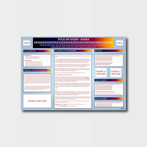 Student Poster Printing - Academic Posters | CMYK Design & Print