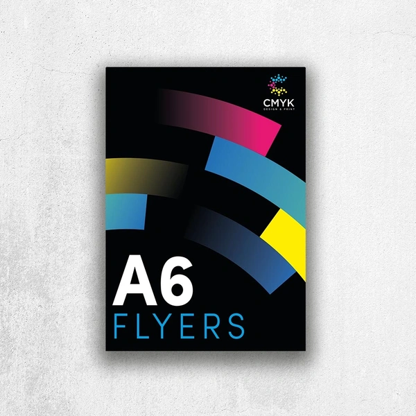 A6 Flyer Printing | Custom A6 Flyers & Leaflets | CMYK Printers