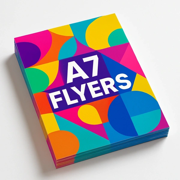 A7 Flyer Printing | Custom A7 Flyers & Leaflets | CMYK Printers