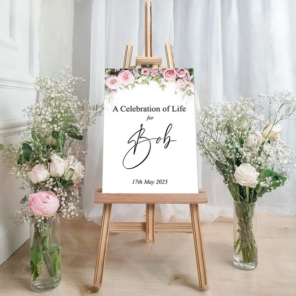 Funeral Welcome Board Printing | A1 & A2 Sizes | CMYK Printers